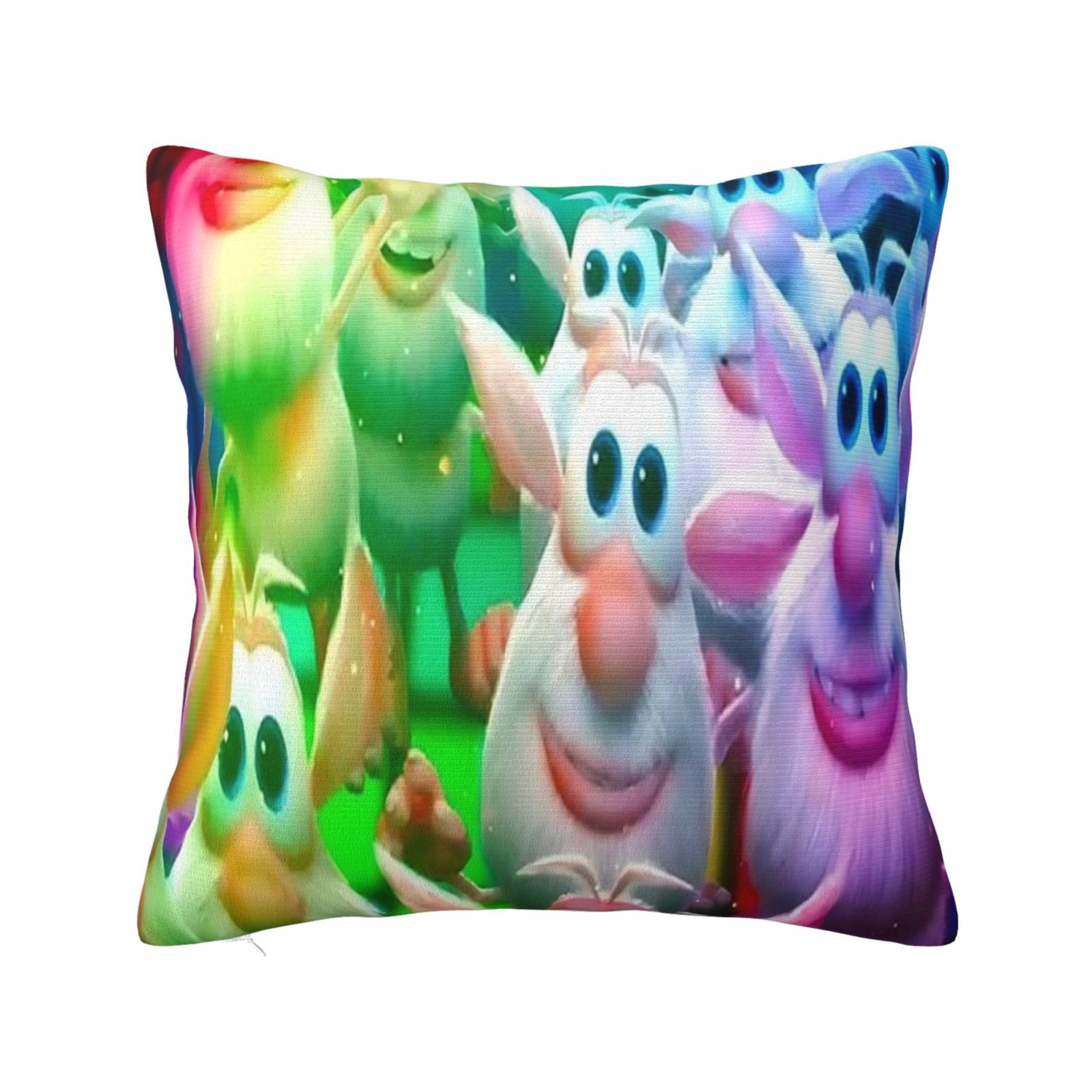 Boo-Ba Pillow Case Anime Covers Living Room Sofa Home Decor Farmhouse ...