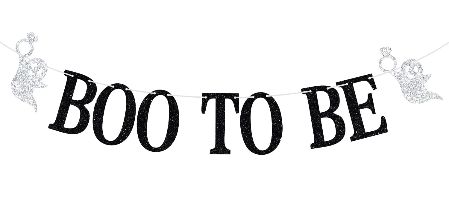Boo to Be Banner, Halloween Bridal Shower Sign, Boos Before I Do's ...