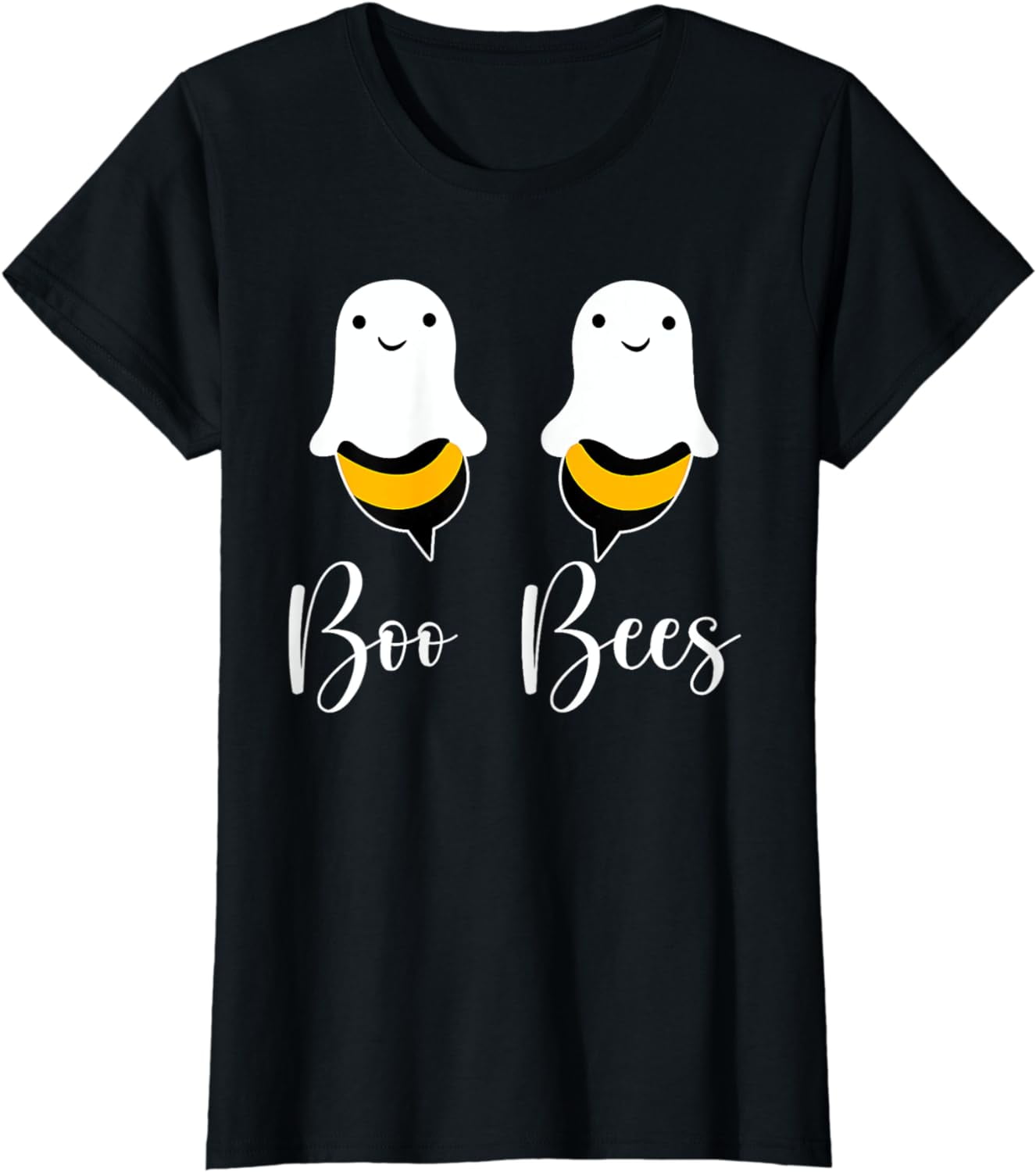Boo Bees Couples Halloween Costume Funny Boobee T-Shirt - Walmart.com