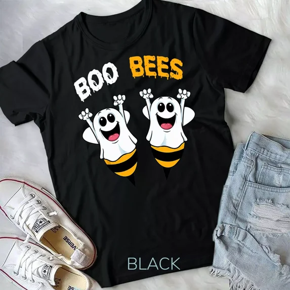 Boo Bees Couples Halloween Costume Funny T-Shirt Unisex T-shirt ...