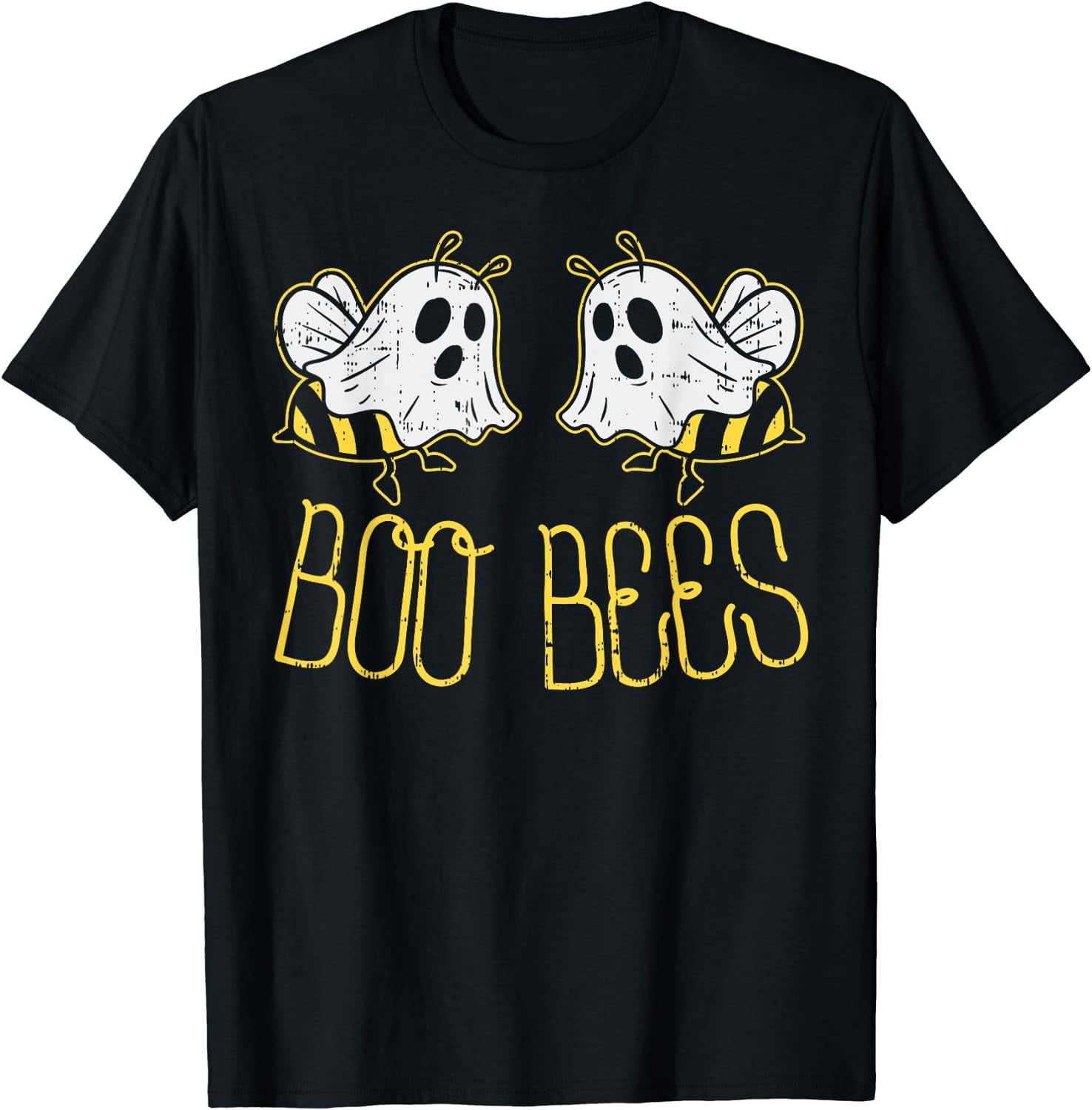 Boo Bees Funny Couples Halloween Costume For Adult Her Women T-Shirt ...