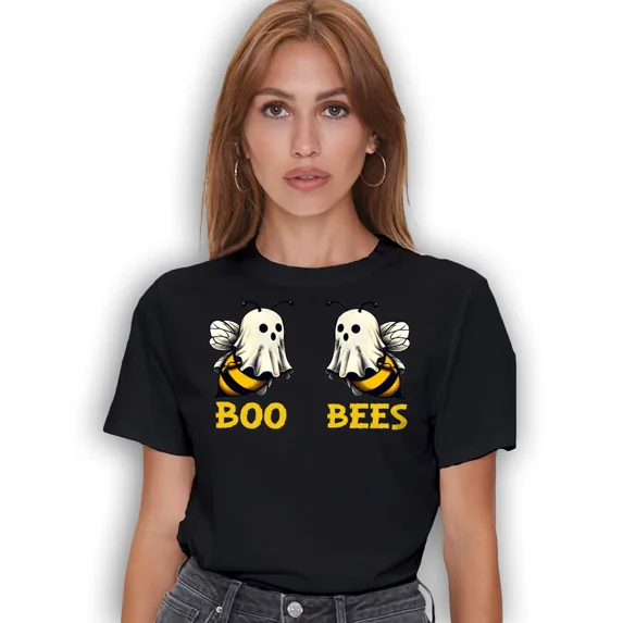 Boo Bees Funny Couples Halloween Costume Ghost Lover Humor Unisex T ...