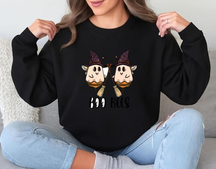 Boo Bees Funny Couples Halloween Costume Ghost Pun Matching Themed ...