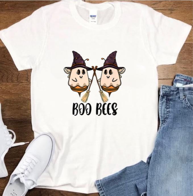 Boo Bees Funny Couples Halloween Costume Ghost Pun Matching Themed ...