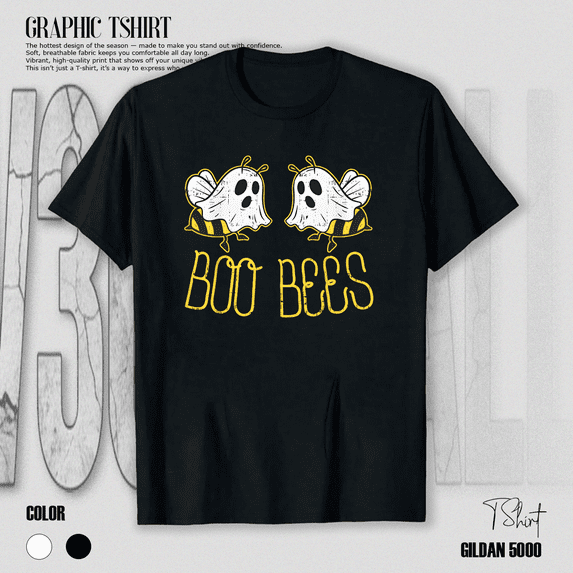 Boo Bees Funny Couples Halloween Costume Idea Unisex T-Shirt V90095, up ...