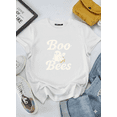 Boo Bees Funny Ghost Bee Halloween Couples Costume Art Unisex T-Shirt ...