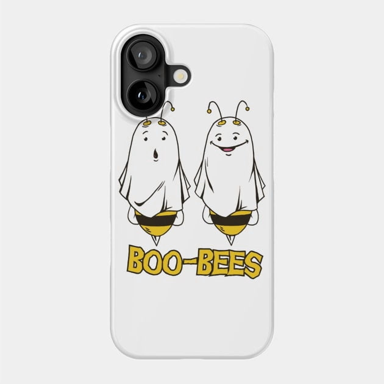 'Boo Bees' Funny Ghost Bee Pun Graphic for Ladies Case for Apple iPhone ...