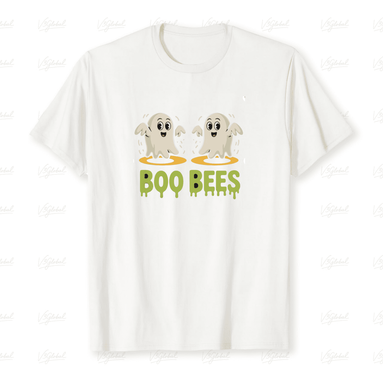 Boo Bees Funny Halloween Lighthearted Playful Costume Art Unisex T ...