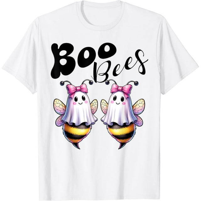 Boo Bees Ghost Bee Halloween Costume Women Funny T-Shirt - Walmart.com