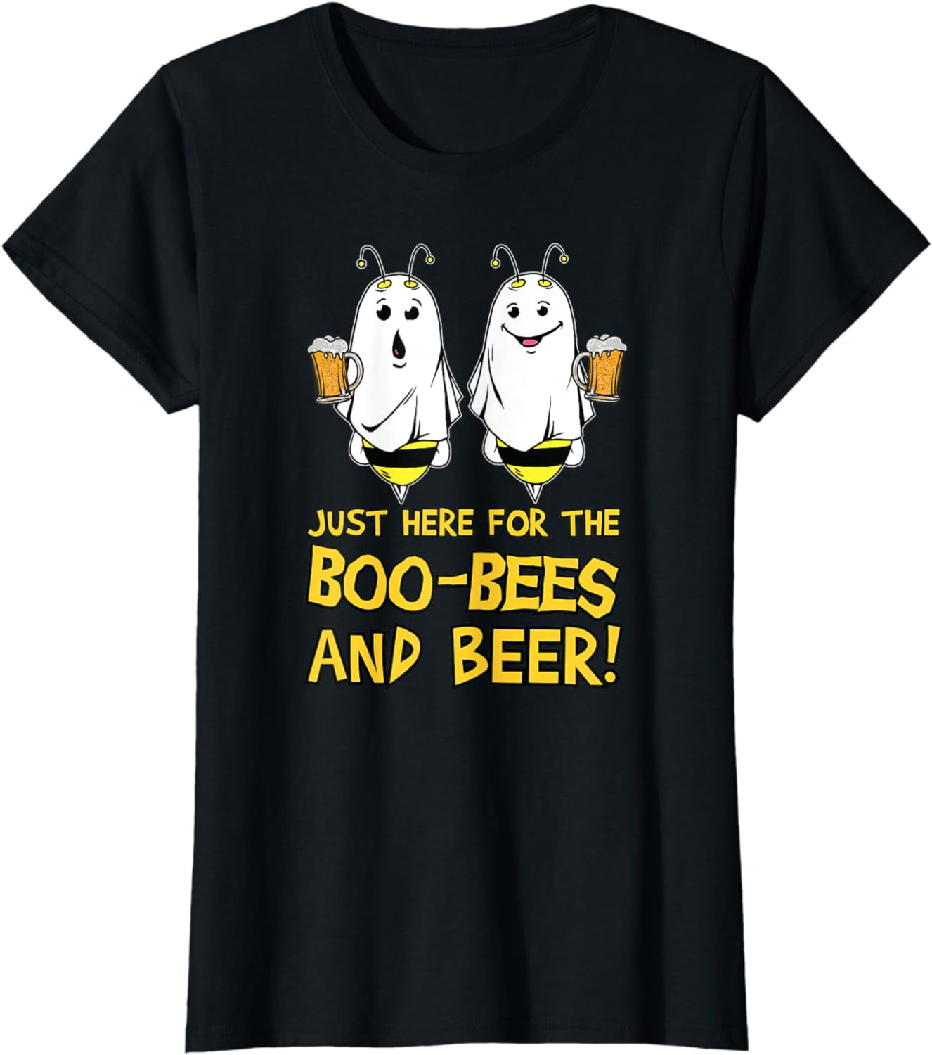 Boo Bees and Beer T-Shirt - Walmart.com