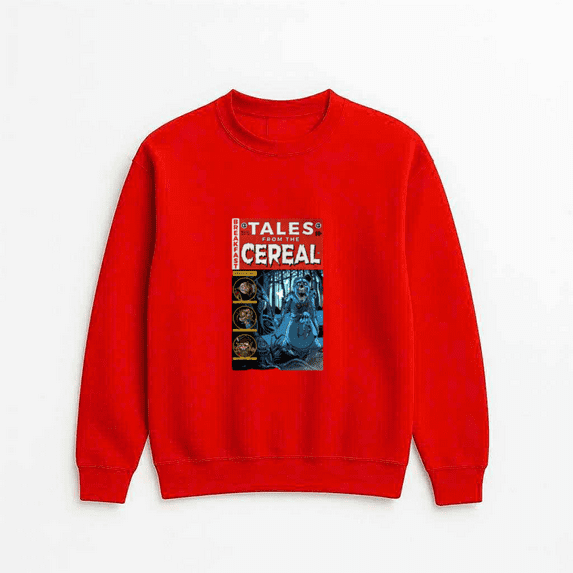 Boo Berry Cereal Retro Monster Parody Funny Design Sweatshirt, up to ...