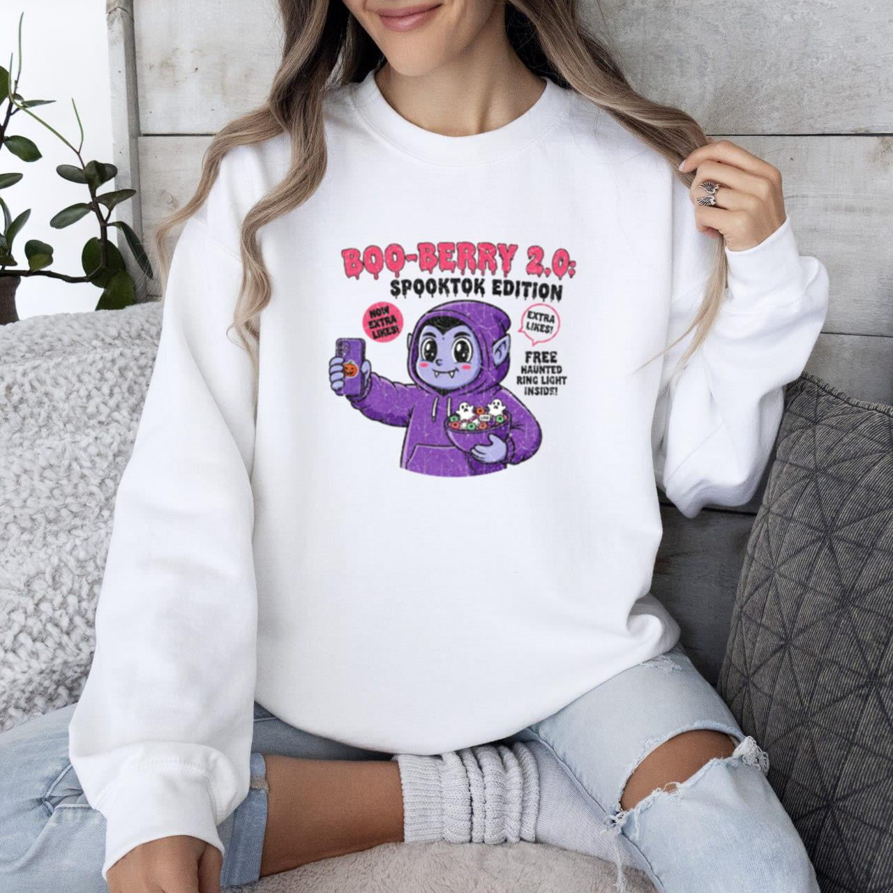 Boo Berry SpookTok Edition Vintage 80s Halloween Themed Cereal Graphic ...