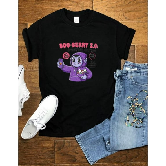 Boo Berry SpookTok Edition Vintage 80s Halloween Themed Cereal Unisex T ...
