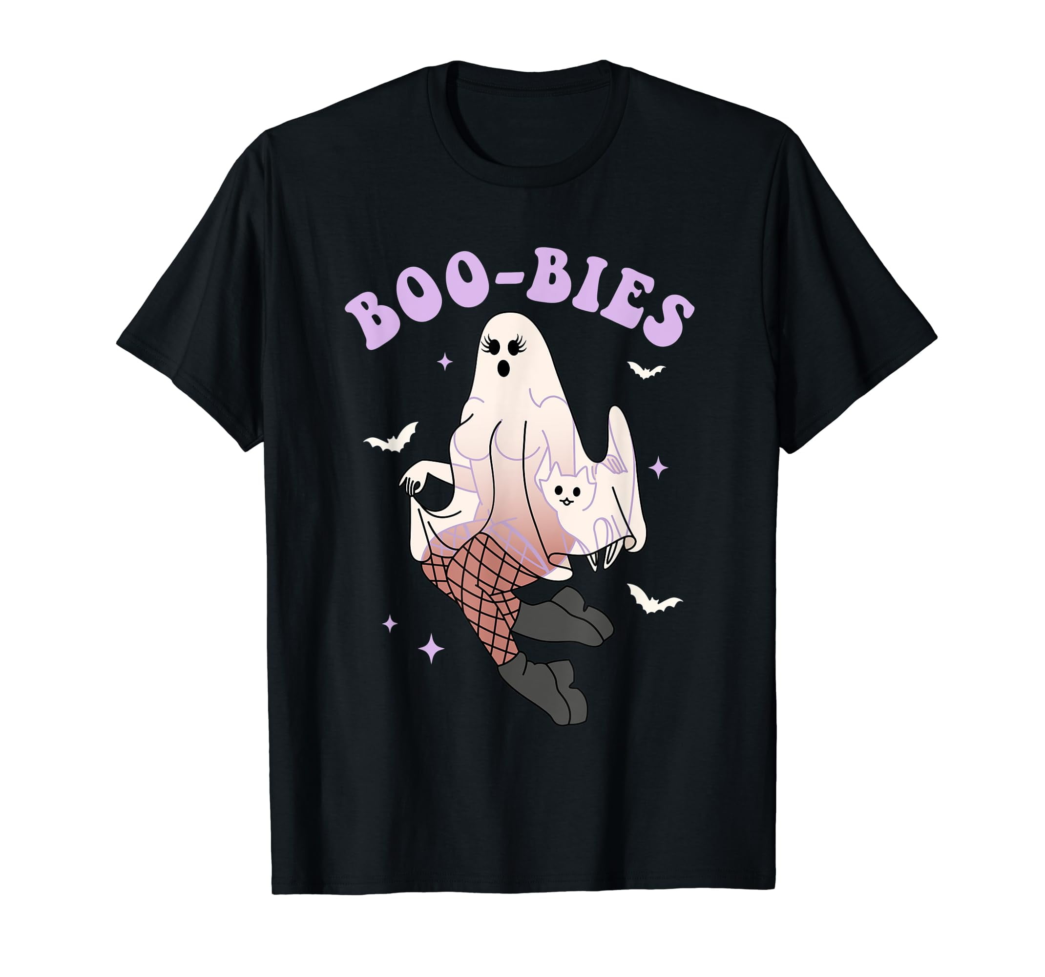Boo Bies Halloween Trick Or Treat Spooky Season Sexy Ghost T Shirt
