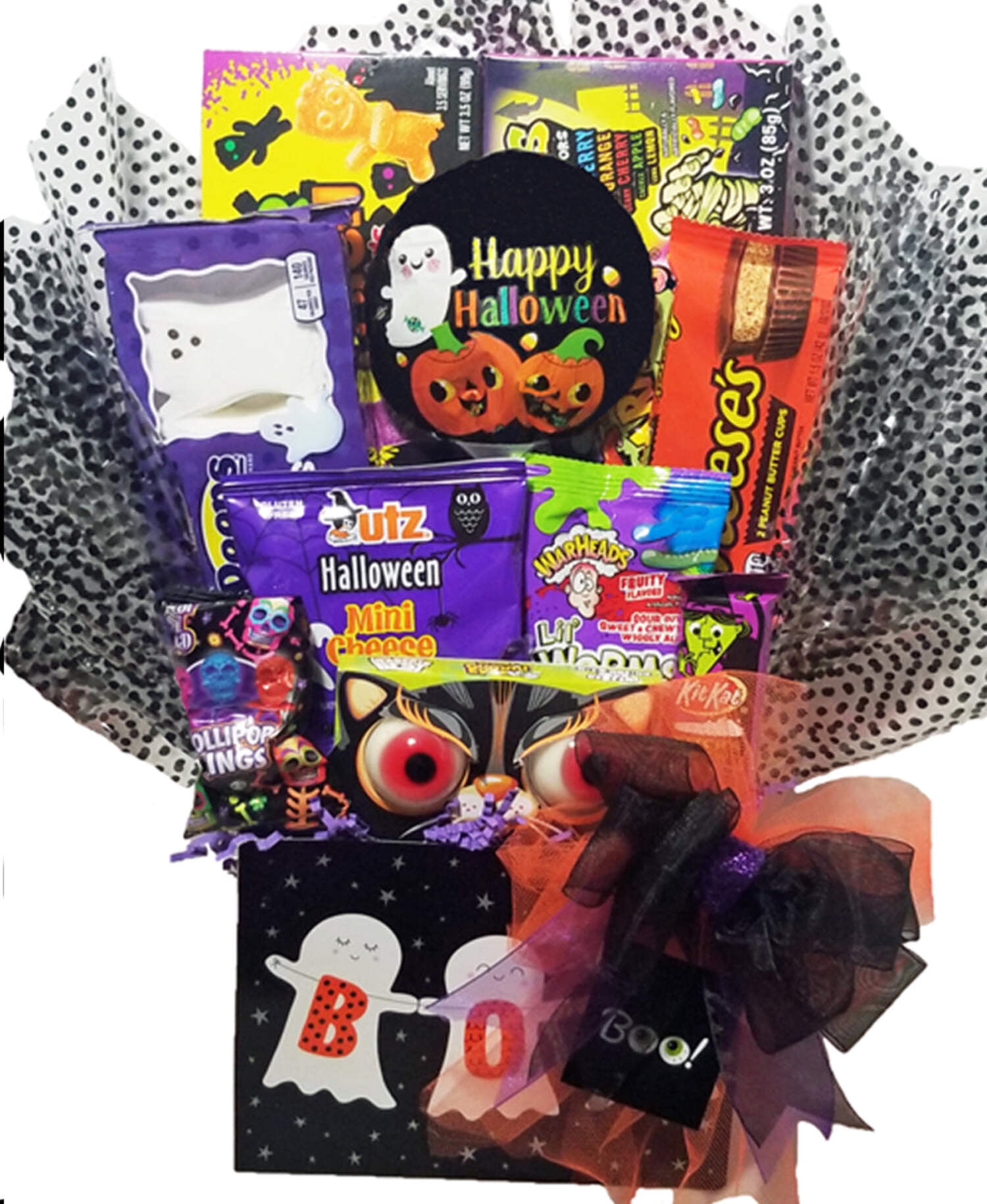 Delight Expressions "Boo Bites" Halloween Candy Treat Box - Spooky ...