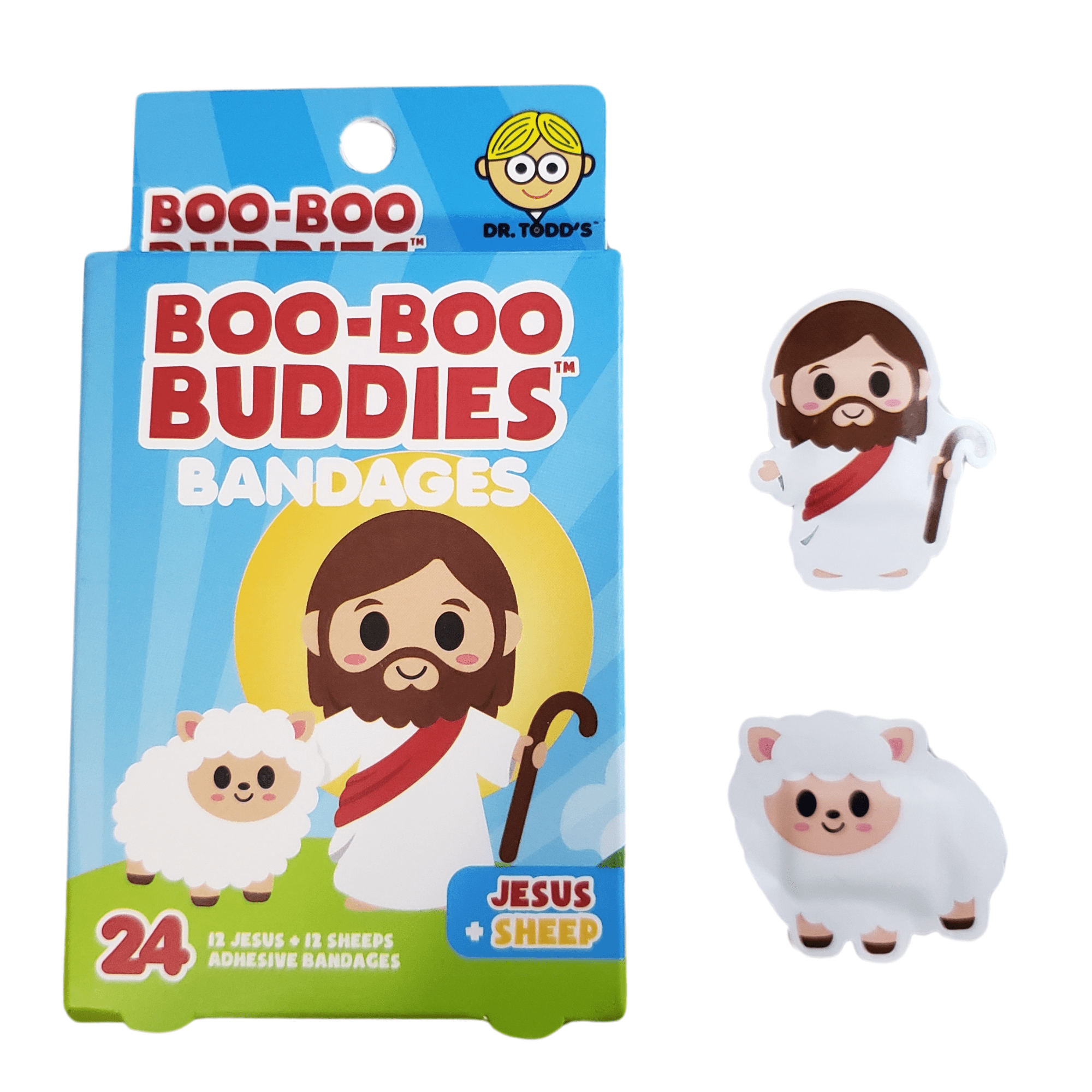 Boo-Boo Buddies Jesus and Lamb Bandages - Walmart.com