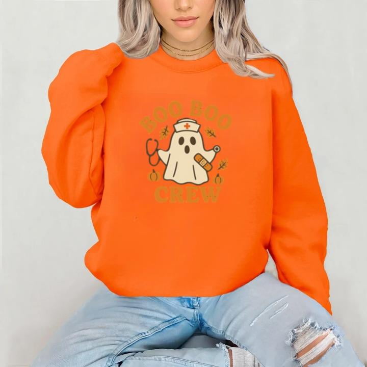 Boo Boo Crew Funny Bandage Graphic Medical Squad Gift Sweatshirt, up to ...