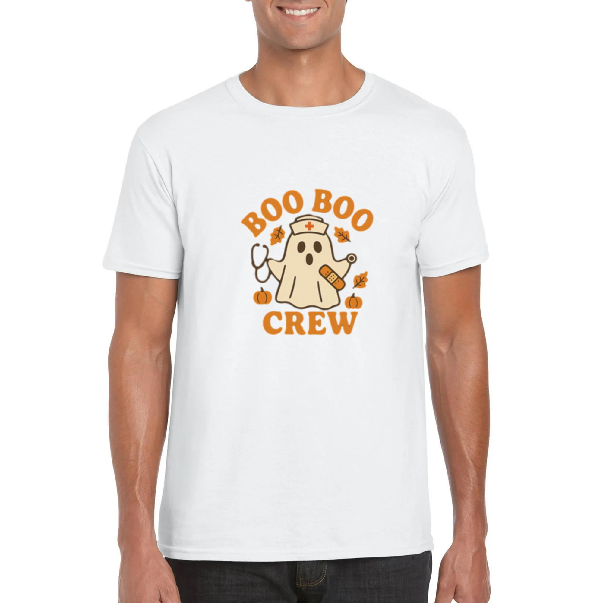 Boo Boo Crew Funny Bandage Graphic Medical Squad Unisex T-Shirt, up to ...