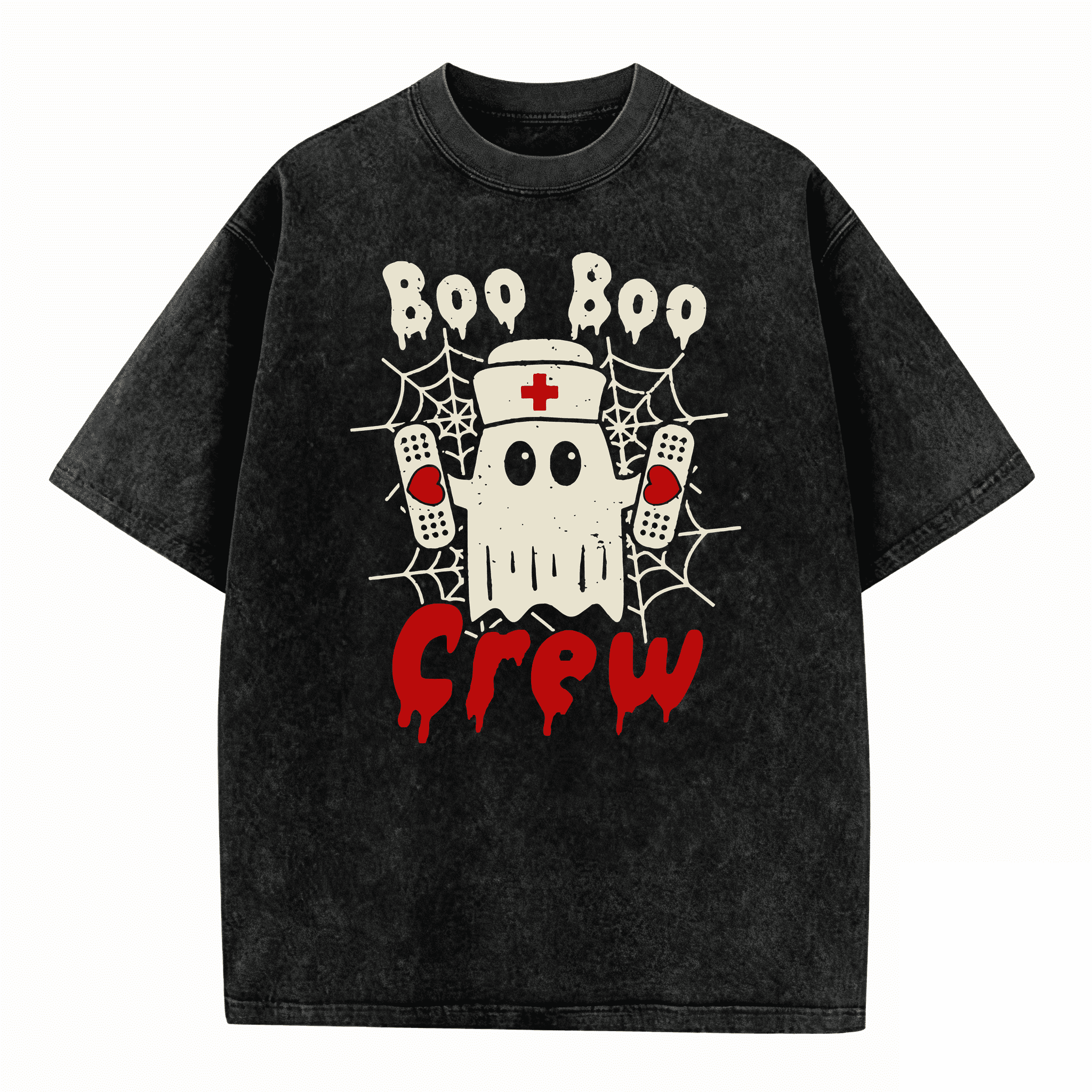 Boo Boo Crew, Graphic Tee Shirt Men' Crew Neck Short Sleeve, Sizes S ...