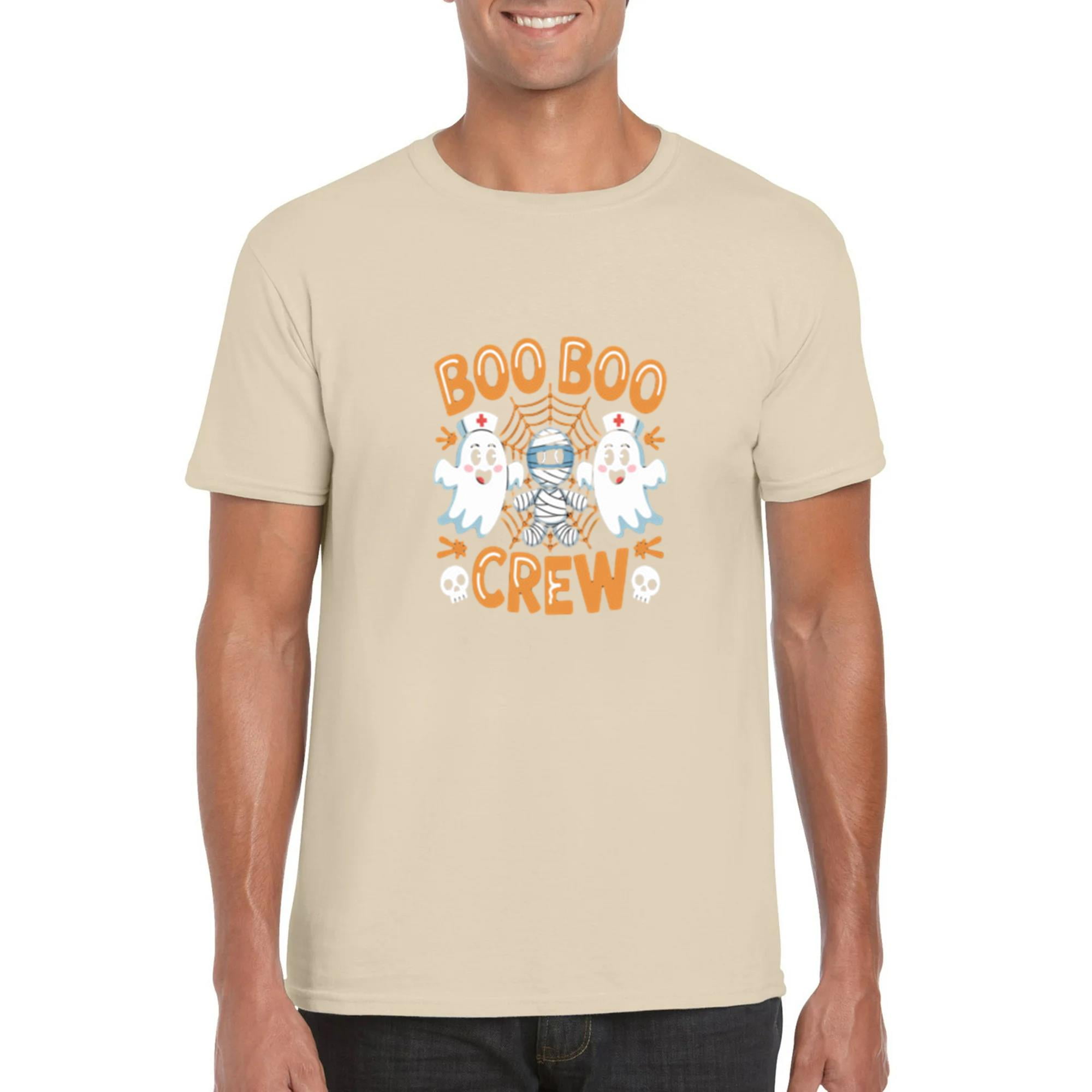 Boo Boo Crew Halloween Nurse Ghost Team Unisex T-Shirt, up to size 5XL ...