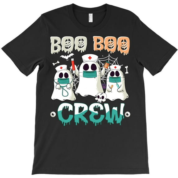 Boo Boo Crew Nurse Halloween Ghost Costume Themed Matching Medical ...