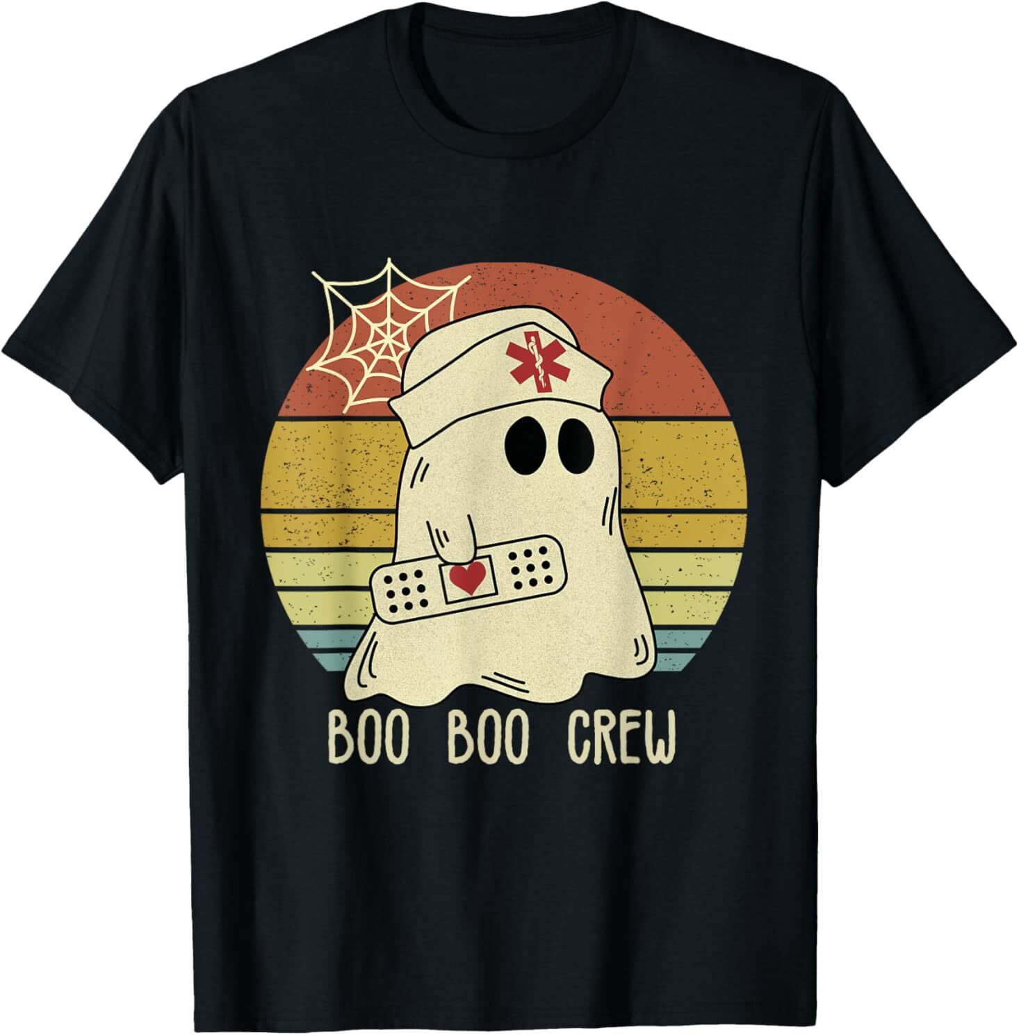 Boo Boo Crew Nurse Shirts Halloween Nurse Shirts for Women T-Shirt ...