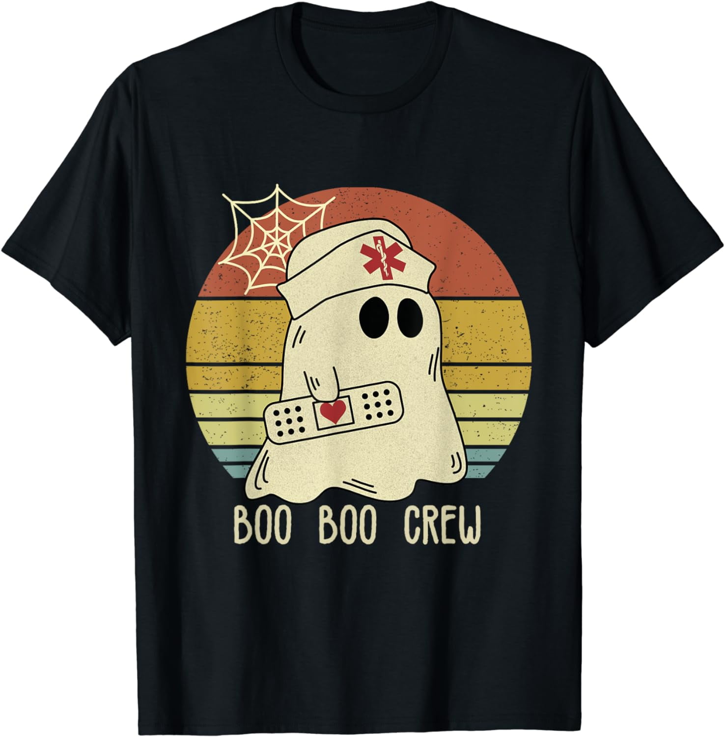 Boo Boo Crew Nurse Shirts Halloween Nurse Shirts for Women T-Shirt ...