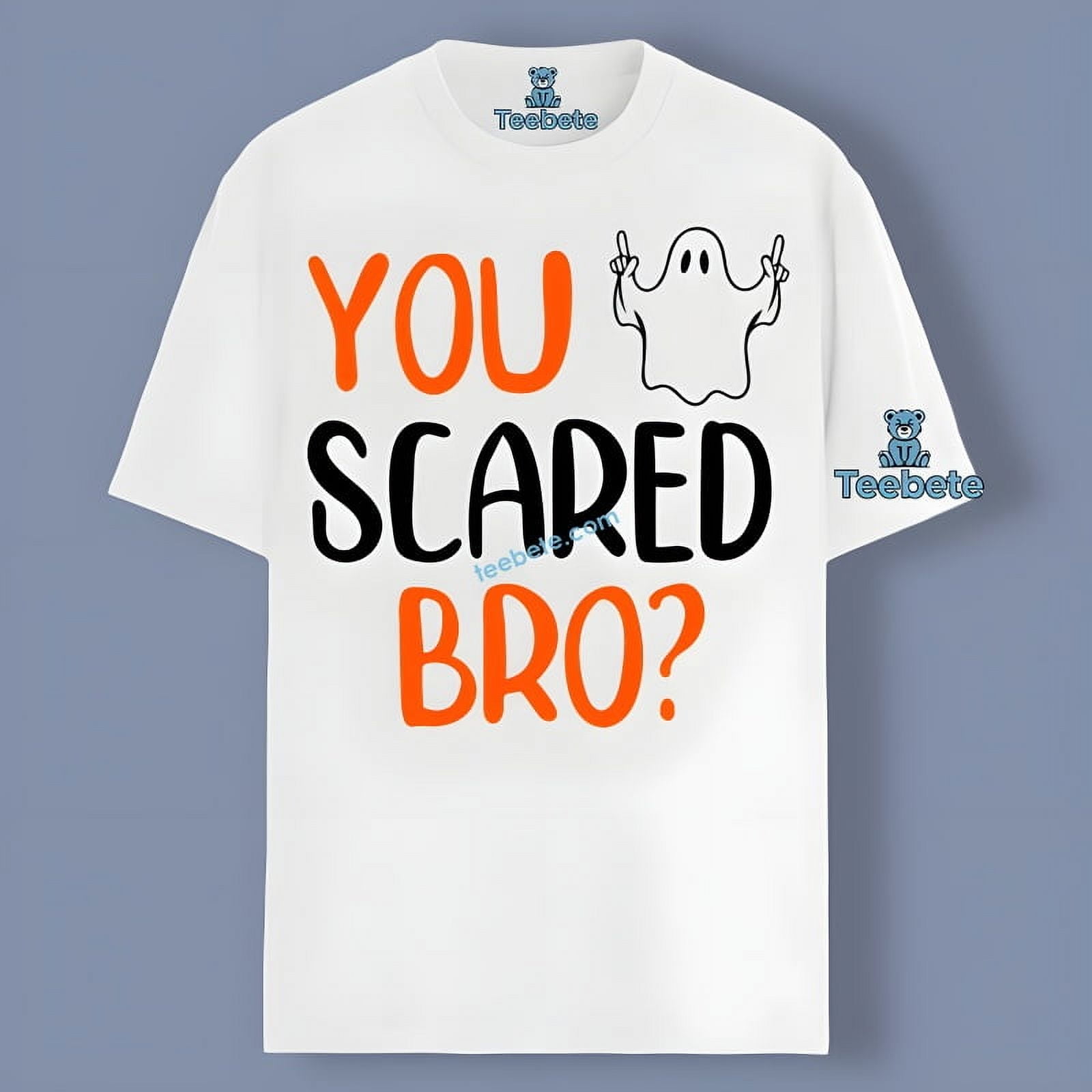 Boo Boo Crew You Scared Bro Halloween Ghost Spooky Shirt - Walmart.com