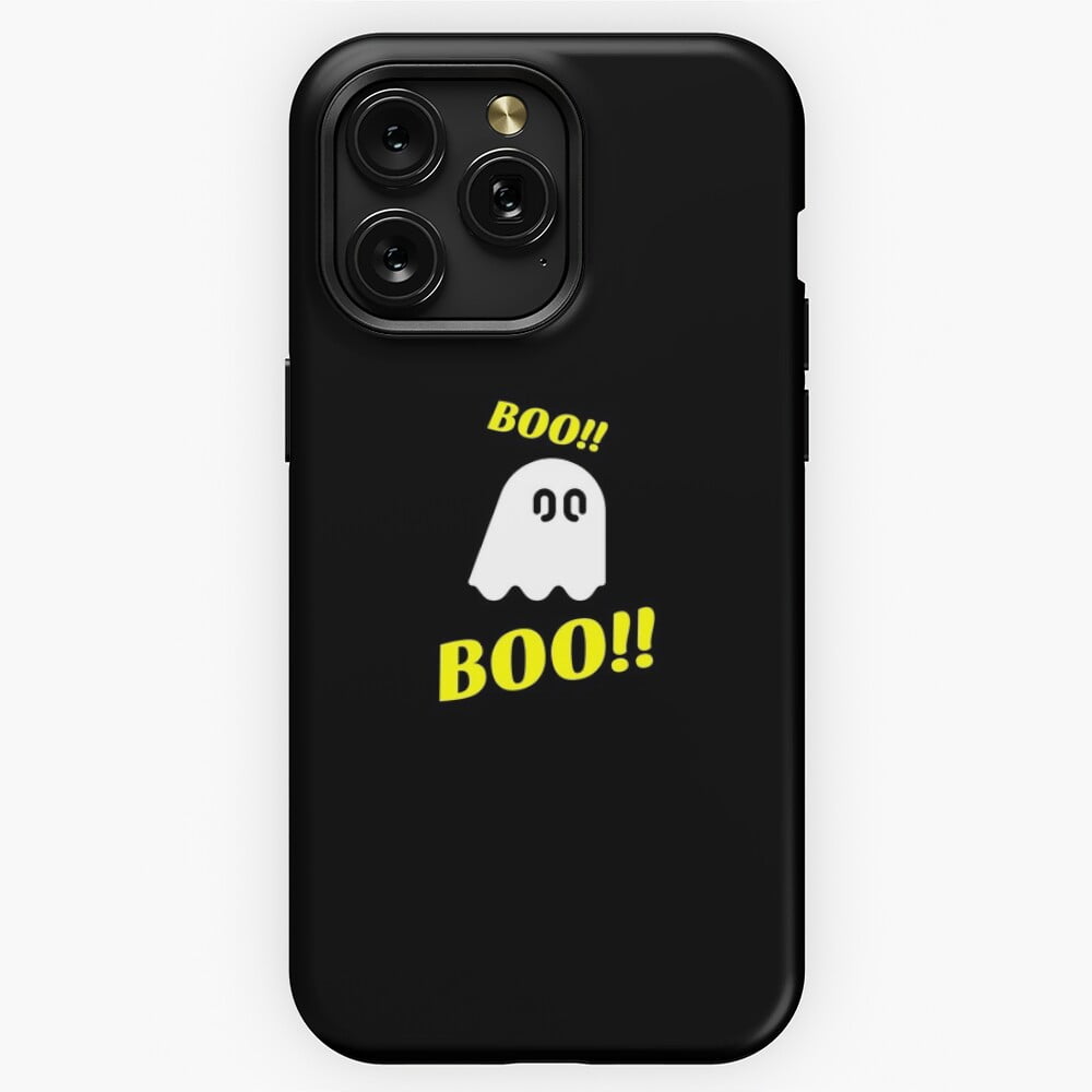 Boo Boo Funny Ghost Halloween Quote Graphic iPhone Case 17 through 11 ...
