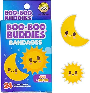 Boo Boo Buddies Kids Adhesive Bandages, Kids Self-Adhesive Sterile ...