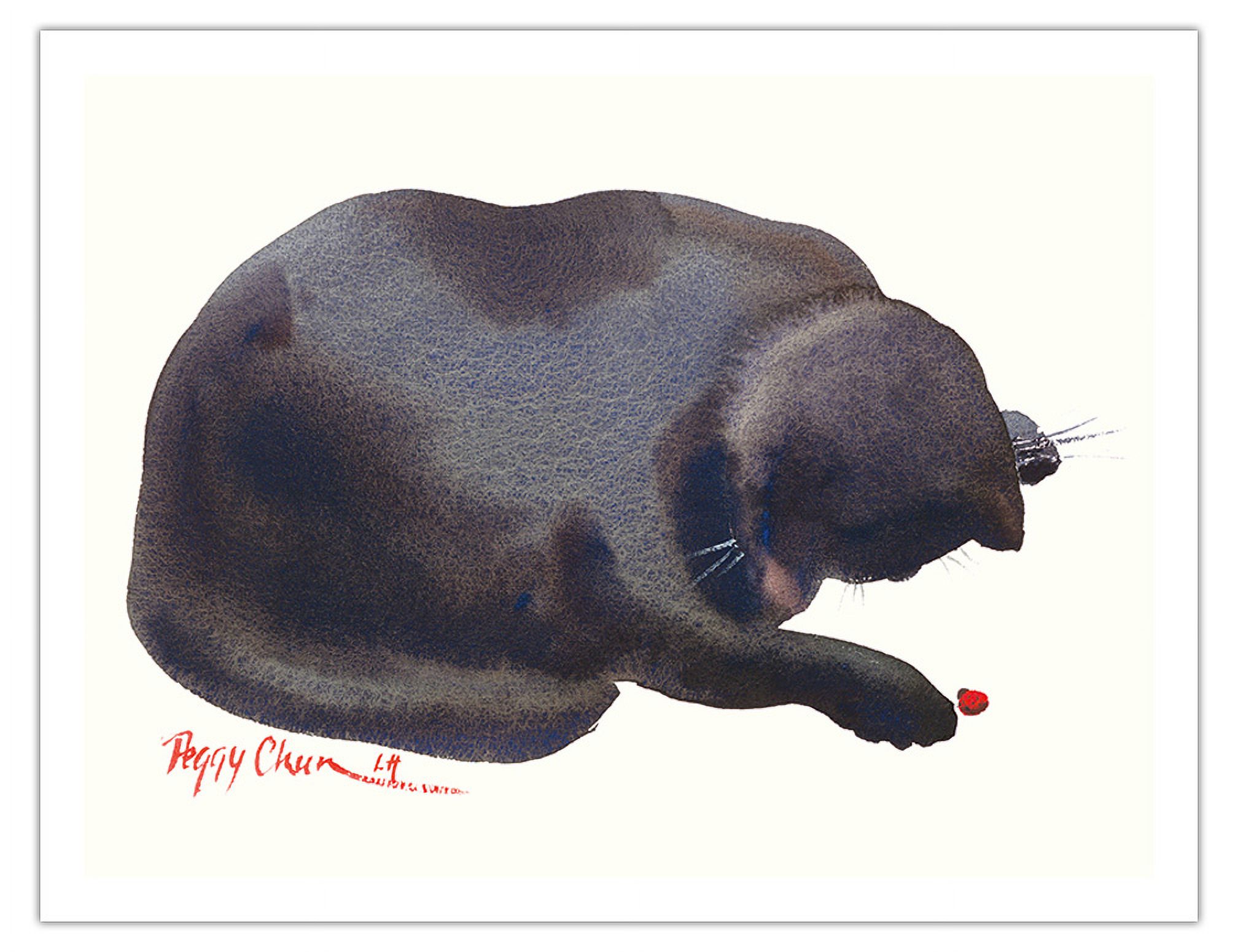 Boo And Bug - Hawaiian Black Cat (ʻeleʻele Popoki) with Lady Bug - From ...