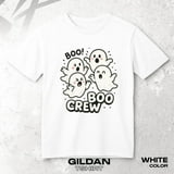 Boo Crew Cute Ghost Squad Graphic Unisex T-Shirt Funny Halloween Family ...