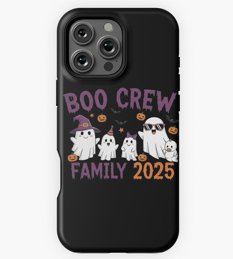 Boo Crew Family 2025 Cute Matching Halloween Ghosts Design GA9186 Phone ...