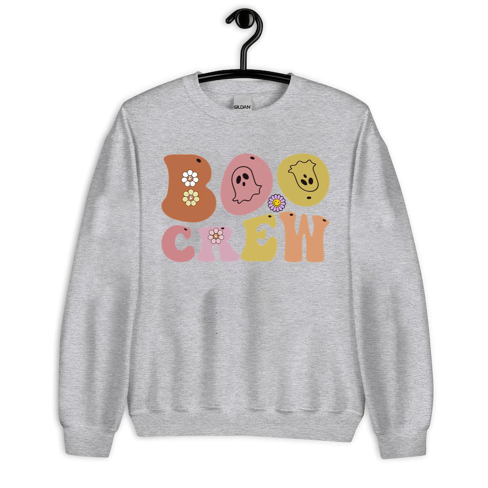 Boo Crew Funny Halloween Teachers Students Shirt-TH31790 - Walmart.com