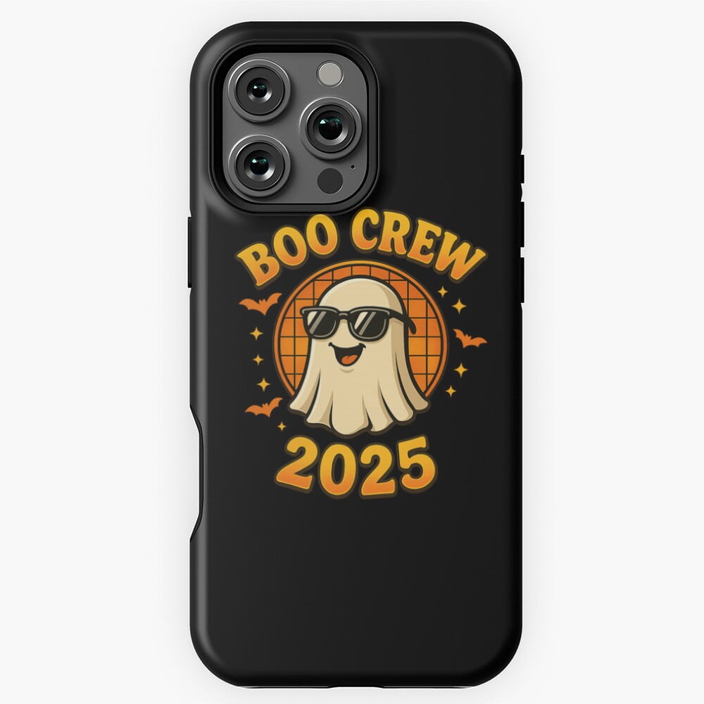 Boo Crew Ghost Squad Matching Halloween Look 2025 Funny Phone Case for ...