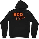 Boo Crew Graphic Funny Halloween Holiday Creepy Season Simple Text Art ...