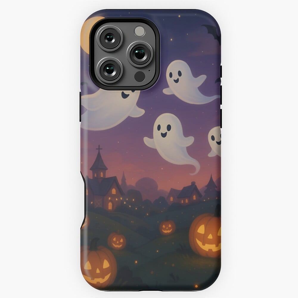 Boo Crew Hauntingly Cute Ghosts Phone Case for iPhone 16 15 14 13 12 11 ...