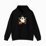 Boo Crew Retro Creepy Ghost Halloween Group Fun Themed Graphic Print ...