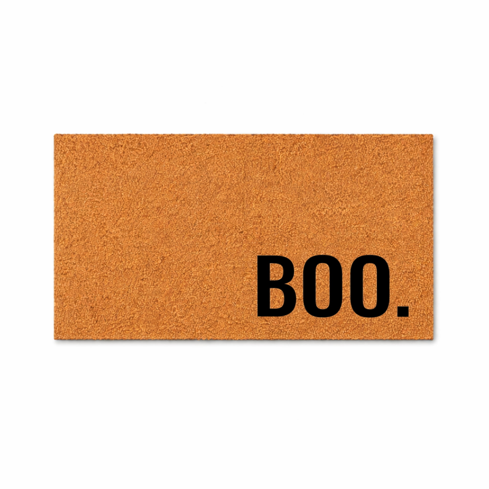 Boo Doormat, Halloween Welcome Mat, Outdoor Entryway Doormat (16x24 ...