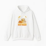 Boo Dozer Pumpkin Truck Cute Fall Halloween Graphic Themed Pullover ...