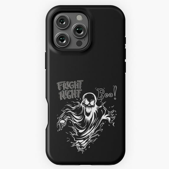 Boo Fright Night scary Ghost Phone Case for iPhone 16 15 14 13 12 11 ...