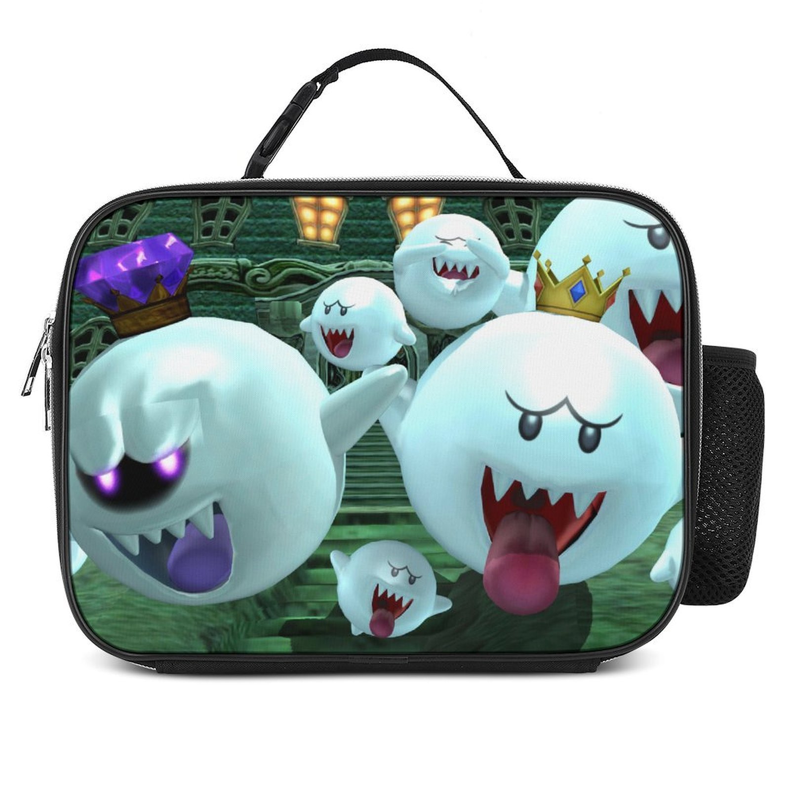 Boo Game Luigi's Mansion Insulated Portable Lunch Bag Bento Bag ...