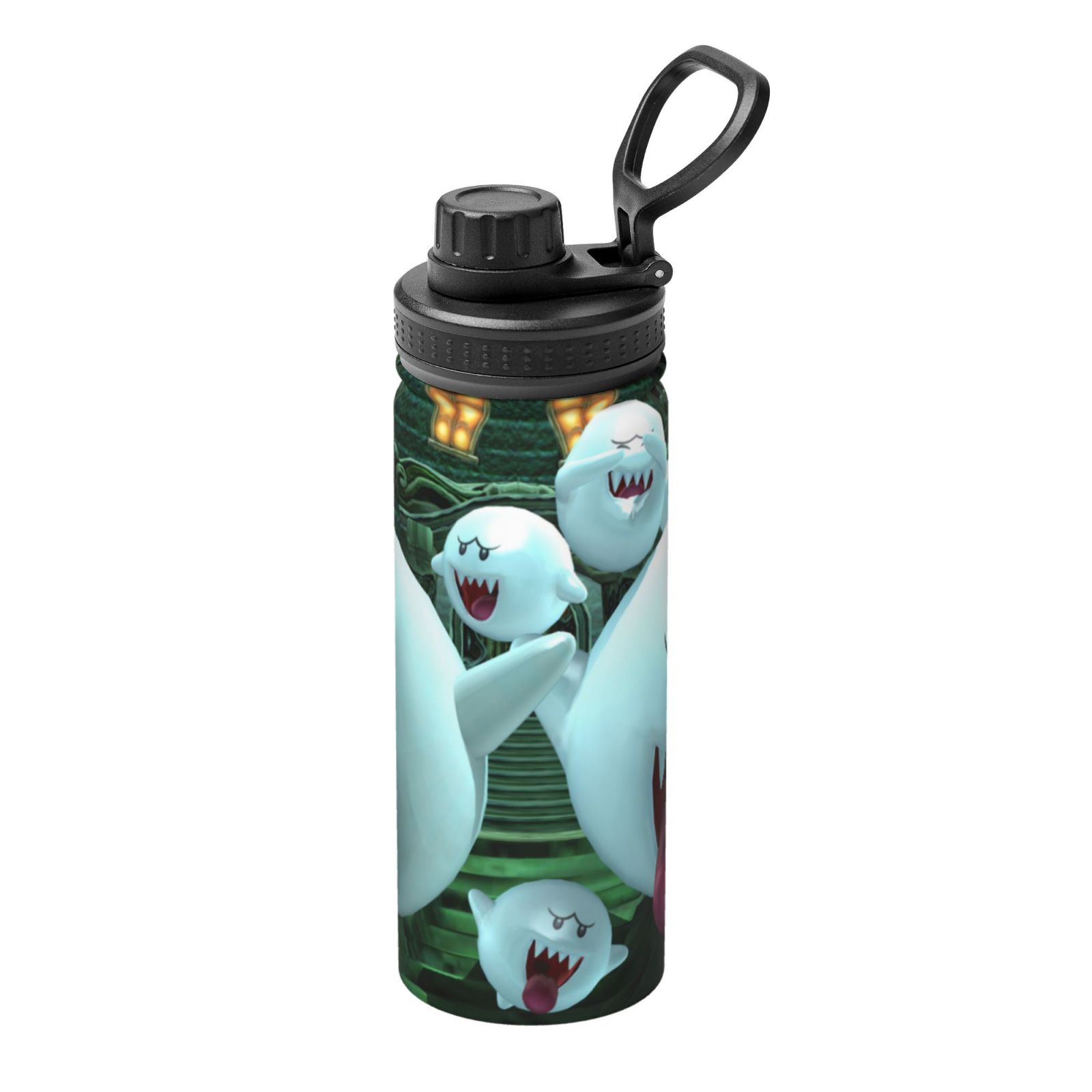 Boo Game Luigi's Mansion Unisex Sports Insulated Water Bottles Kettle ...