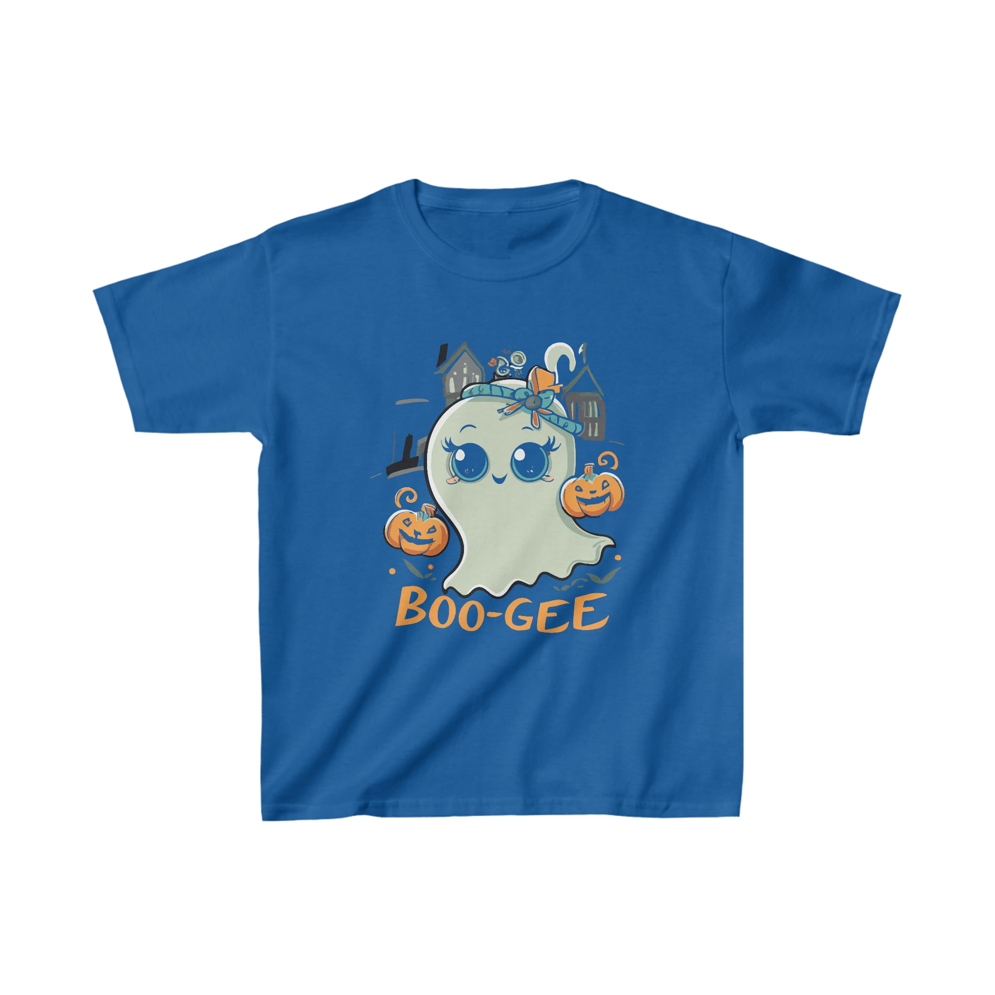 Boo Gee Cute Halloween Ghost Boy Girl Kids Youth Tee Shirt, Sizes XS-XL ...