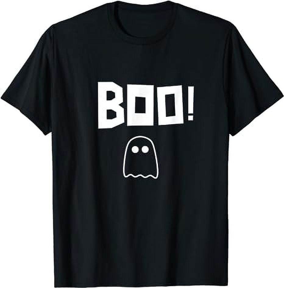 Boo! Ghost Creepy Scary Ghosts Boo T-Shirt - Walmart.com
