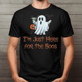 Boo Ghost I’m Just Here For The Boos Halloween 2024 Shirt Unisex Short ...