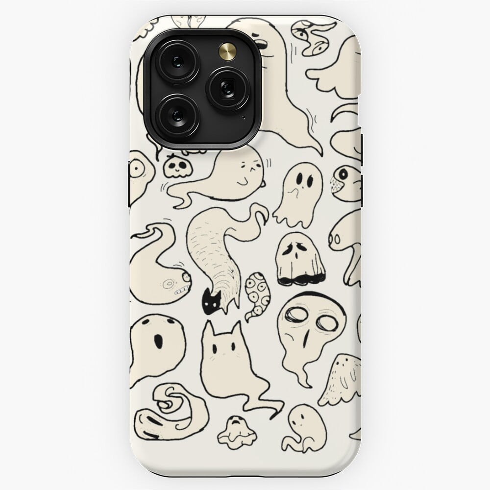 Boo Ghosts Pack Fun Design iPhone Case 17 11 12 13 14 15 16 Pro Max ...