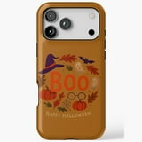 Boo Happy Halloween Friendly Ghost Creepy Greeting Case for iPhone 11 ...