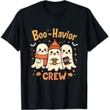Boo-Havior Crew Cute Ghosts Aba Behavior Analyst Unisex S-5XL T-Shirt ...