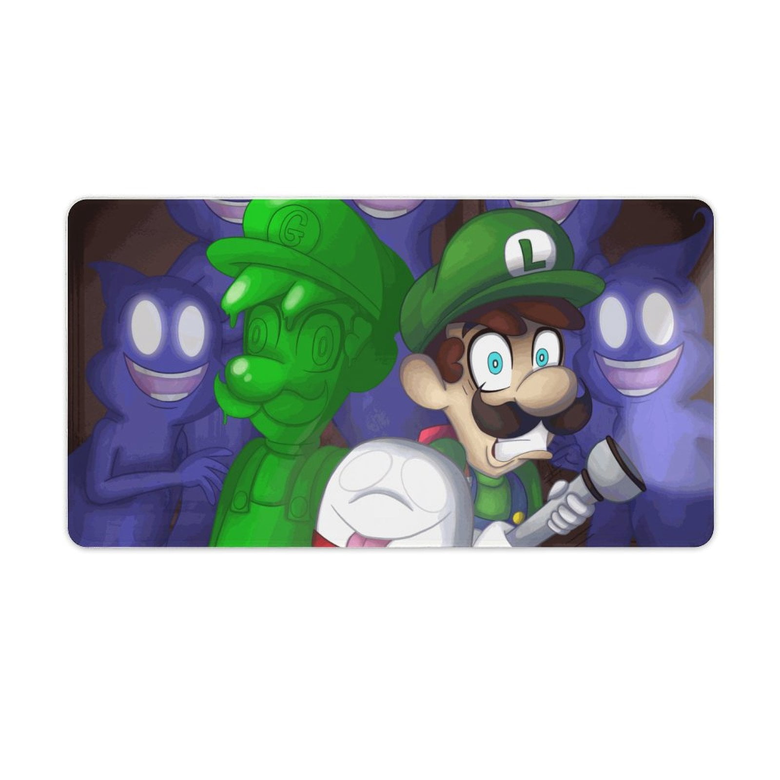 Boo Horror Luigi's Mansion Extended Gaming Mouse Pad No-sliped Large ...